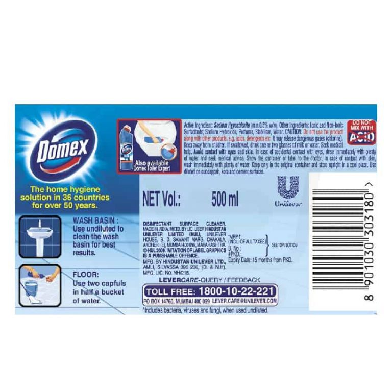 Domex Floor Cleaner 500 ml - UrbanGroc