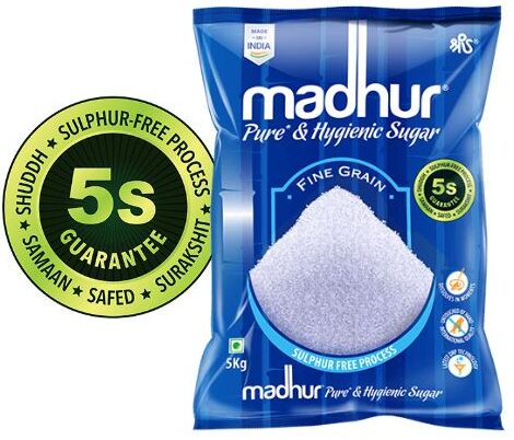 Madhur Sugar Pure & Hygienic 5 Kg. - UrbanGroc