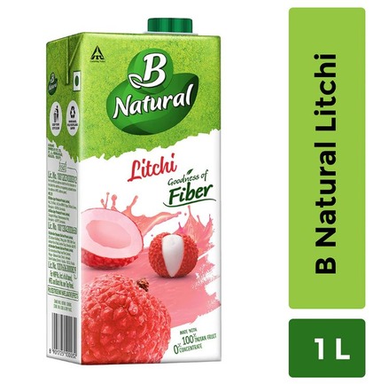 B Natural Litchi Juice 1 Litre - UrbanGroc